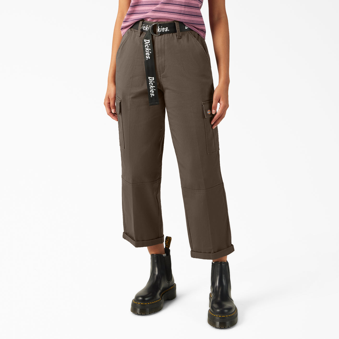 Women's Relaxed Fit Cropped Cargo Pants | Dickies US