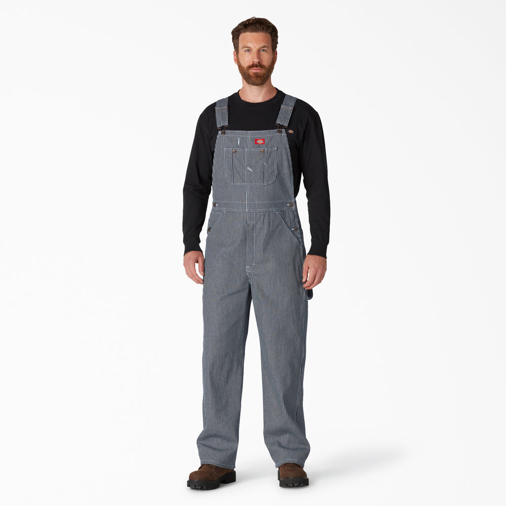Hickory Stripe Bib Overalls | Dickies US
