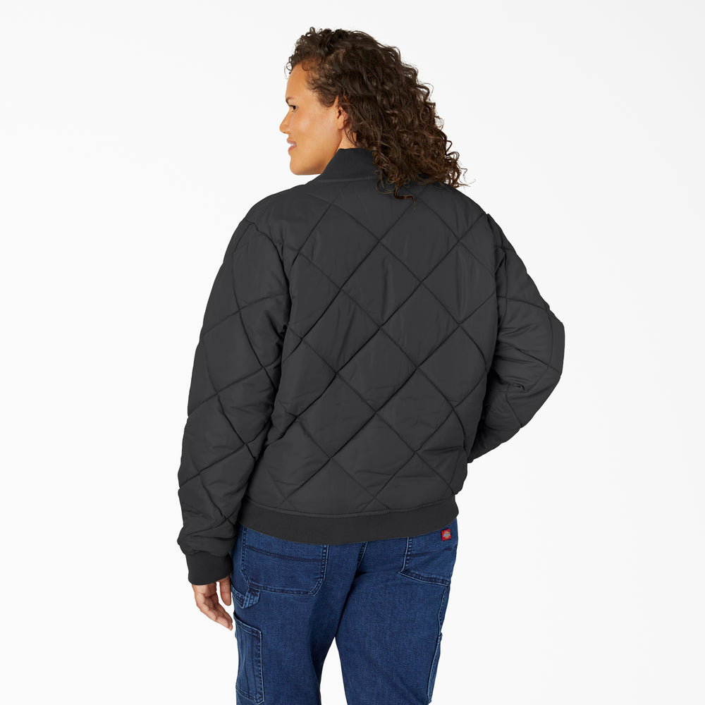 Women's Plus Quilted Bomber Jacket | Dickies US