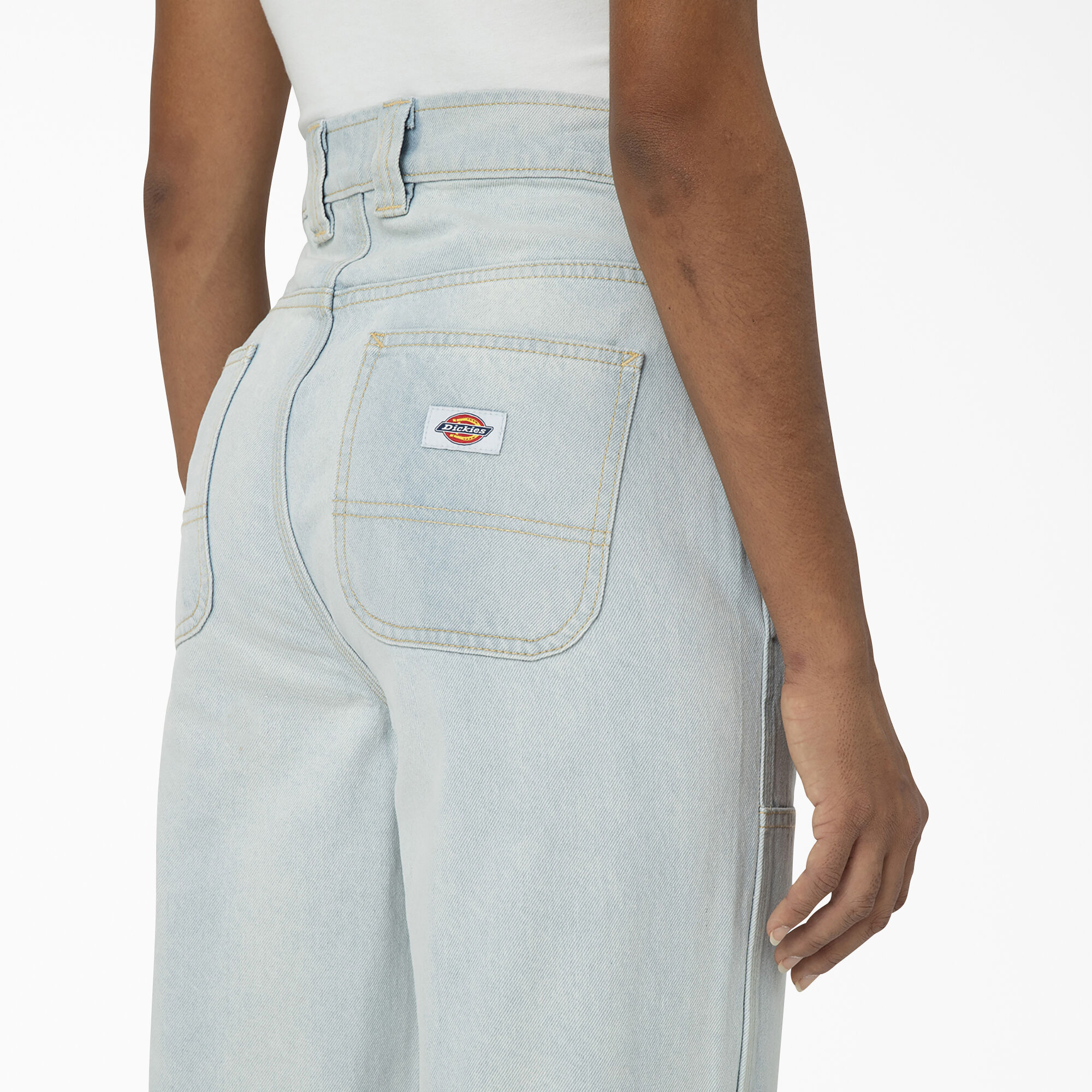 Womens Madison Loose Fit Double Knee Jeans Dickies Us