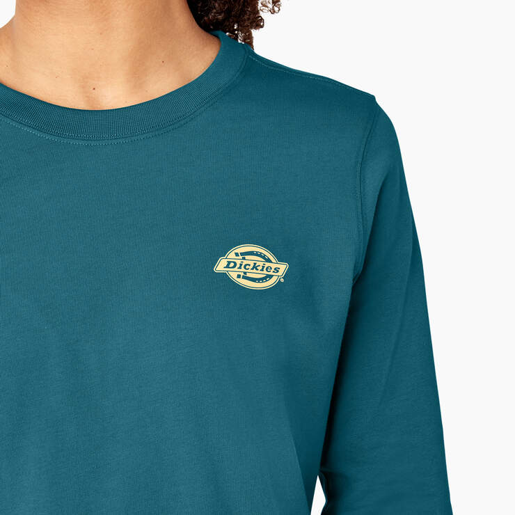 Womens Long Sleeve Heavyweight Graphic T Shirt Dickies Us