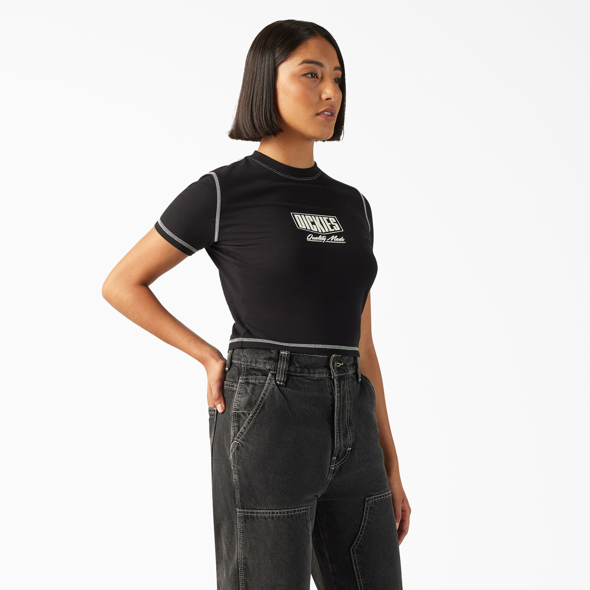 Womens Madison Loose Fit Double Knee Jeans Dickies Us