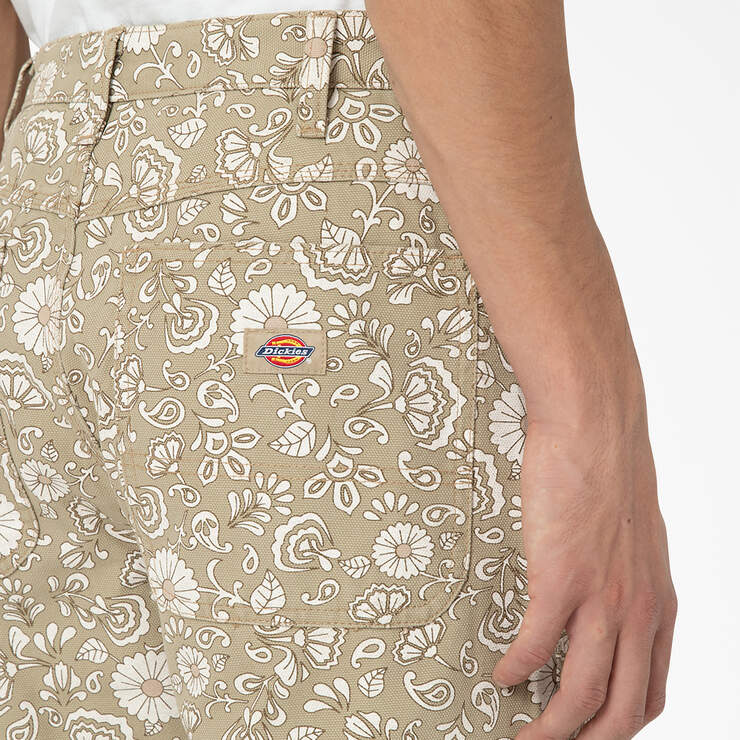 Ellis Floral Print Duck Canvas Pants Dickies Us