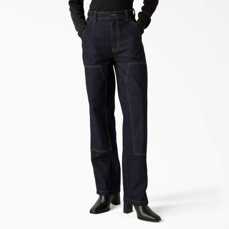 Womens Madison Loose Fit Double Knee Jeans Dickies Us