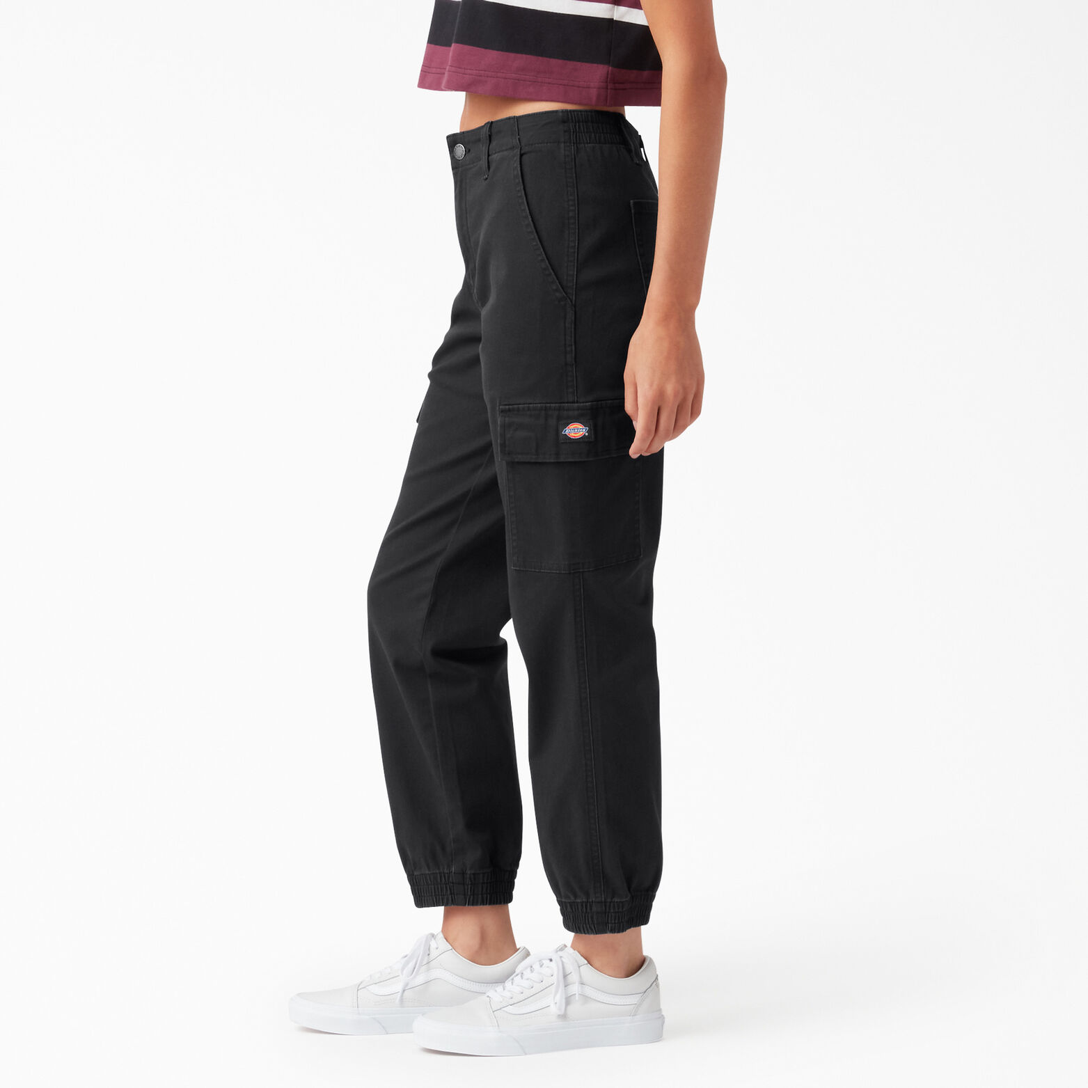 Womens High Rise Fit Cargo Jogger Pants Dickies Us