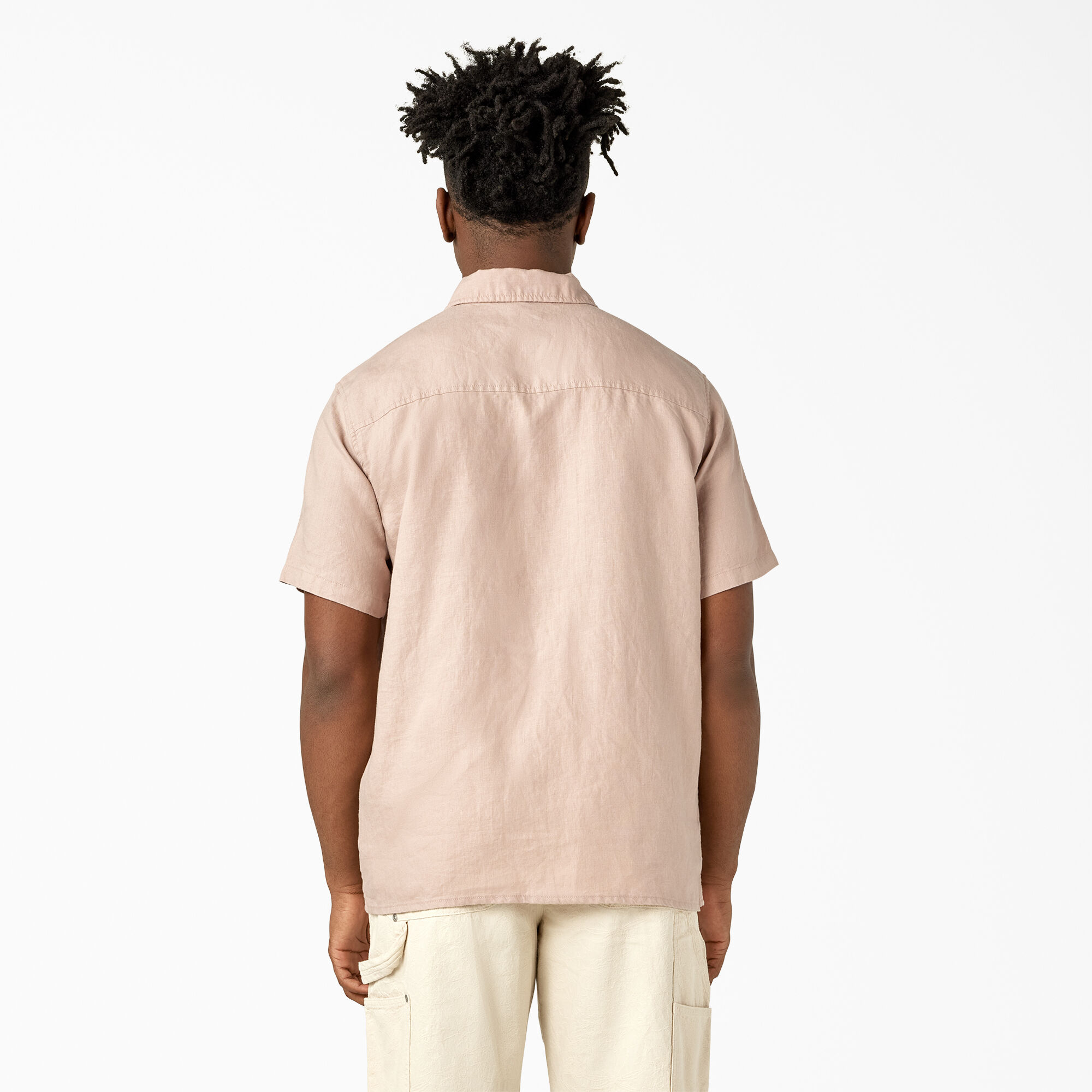 Short Sleeve Linen Work Shirt Dickies Us