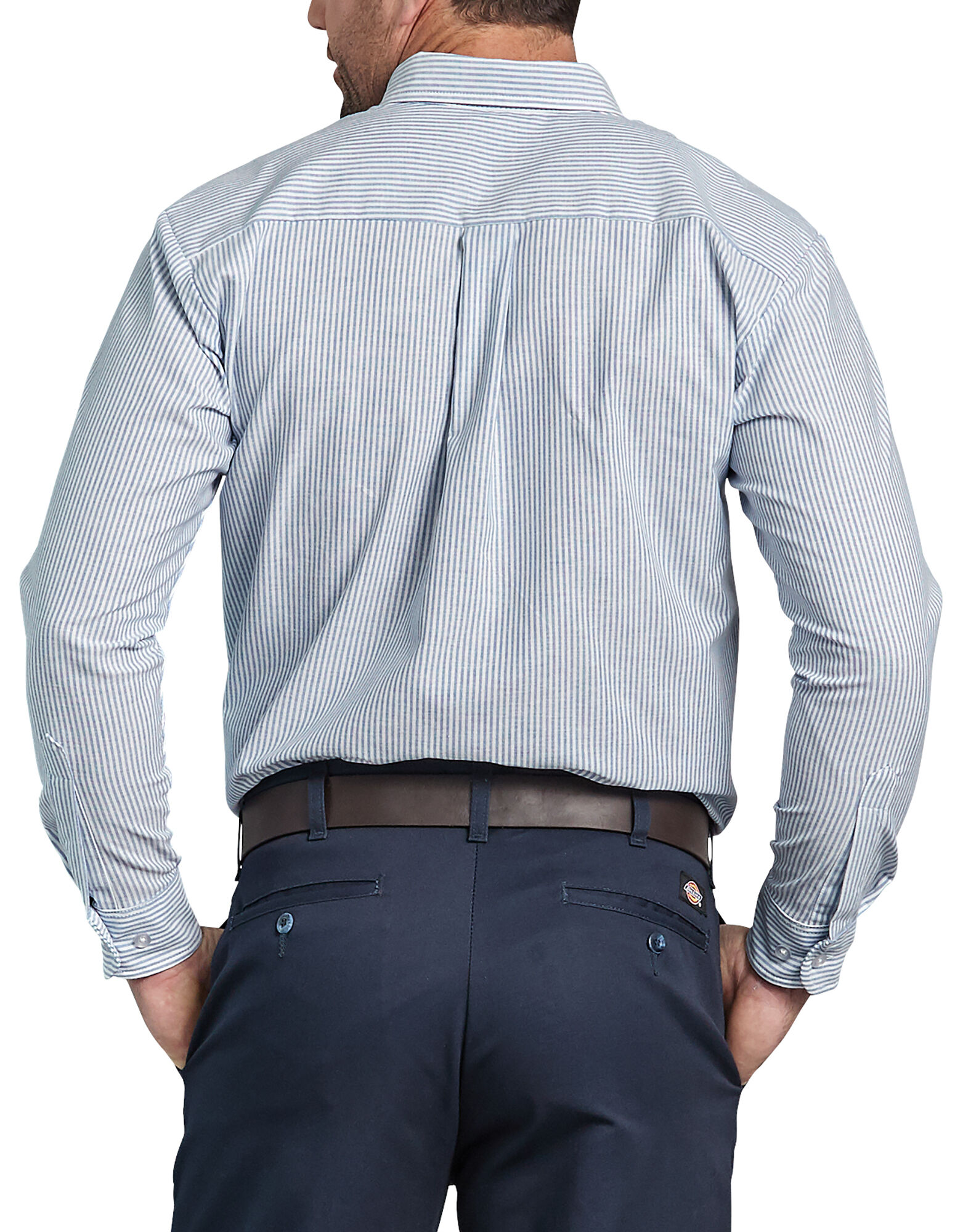 Mens Button Down Oxford Shirt Long Sleeve Dickies