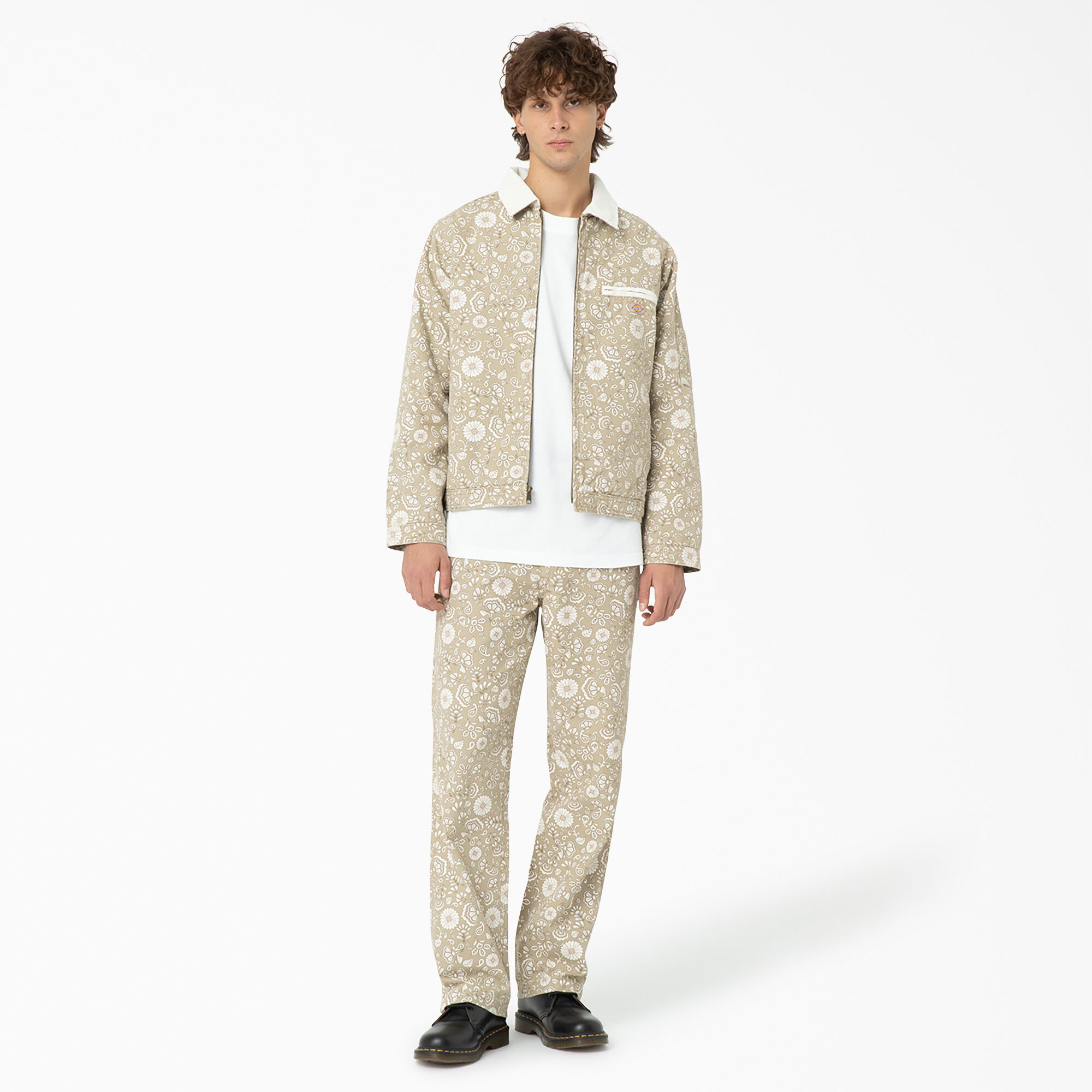 Ellis Floral Print Duck Canvas Jacket Dickies Us
