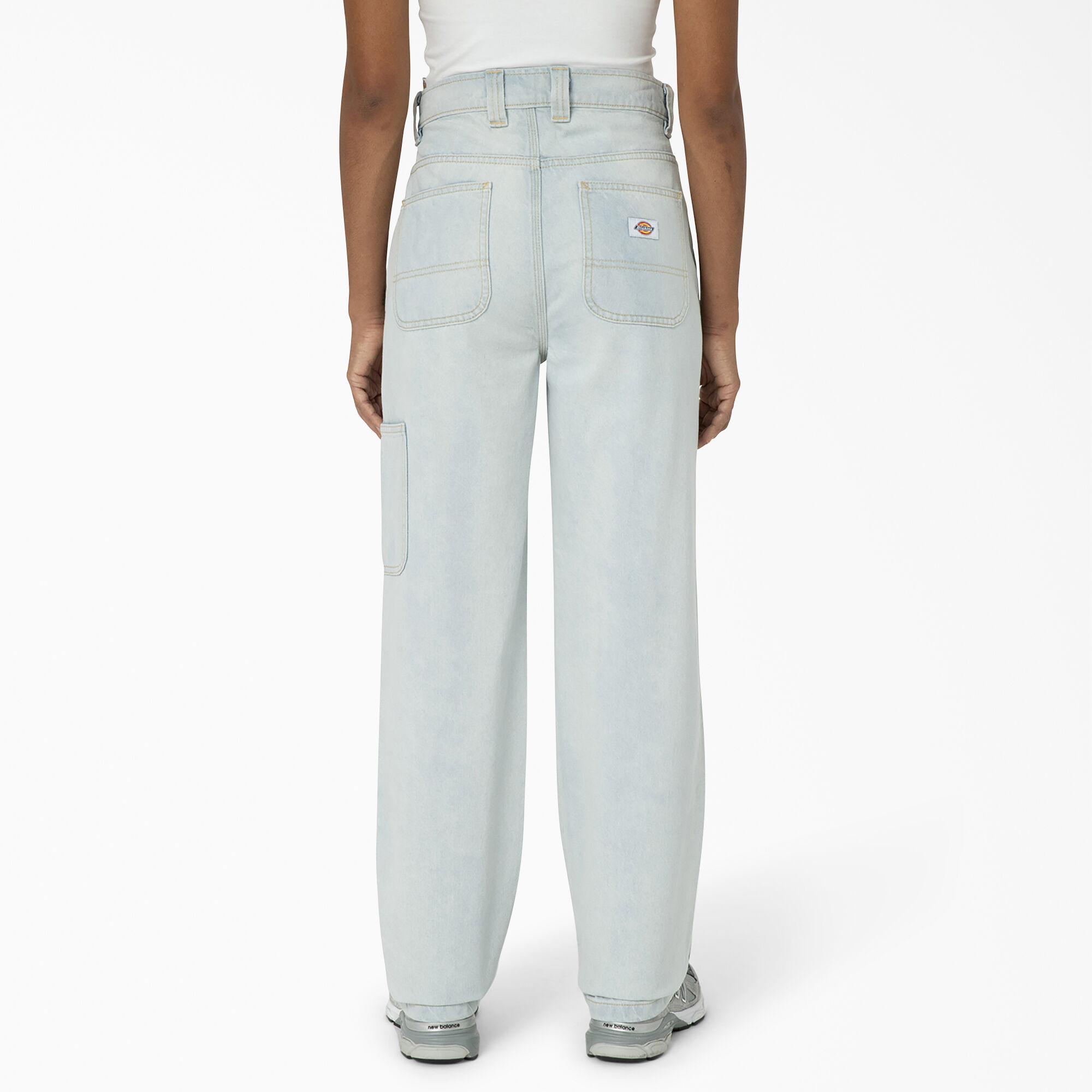 Womens Madison Loose Fit Double Knee Jeans Dickies Us