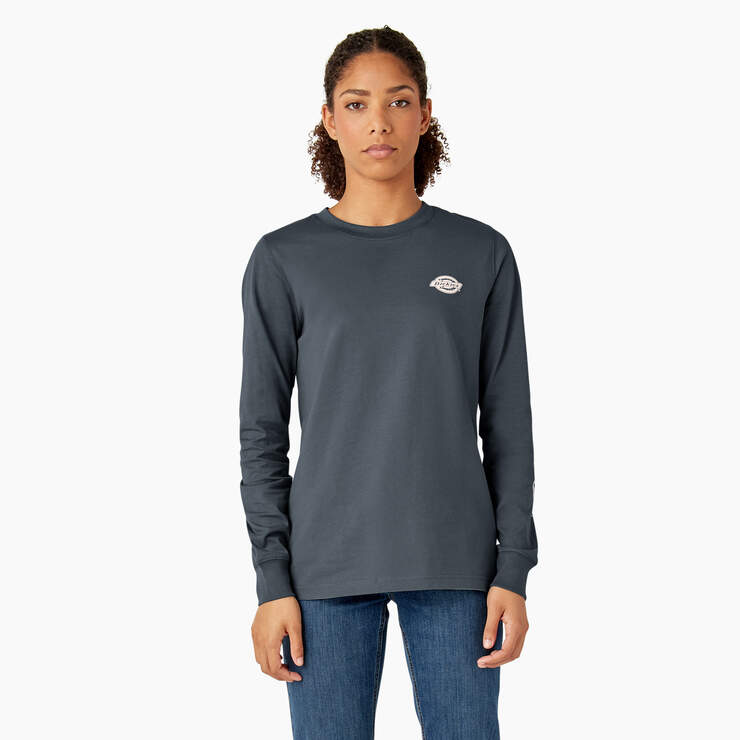 Womens Long Sleeve Heavyweight Graphic T Shirt Dickies Us