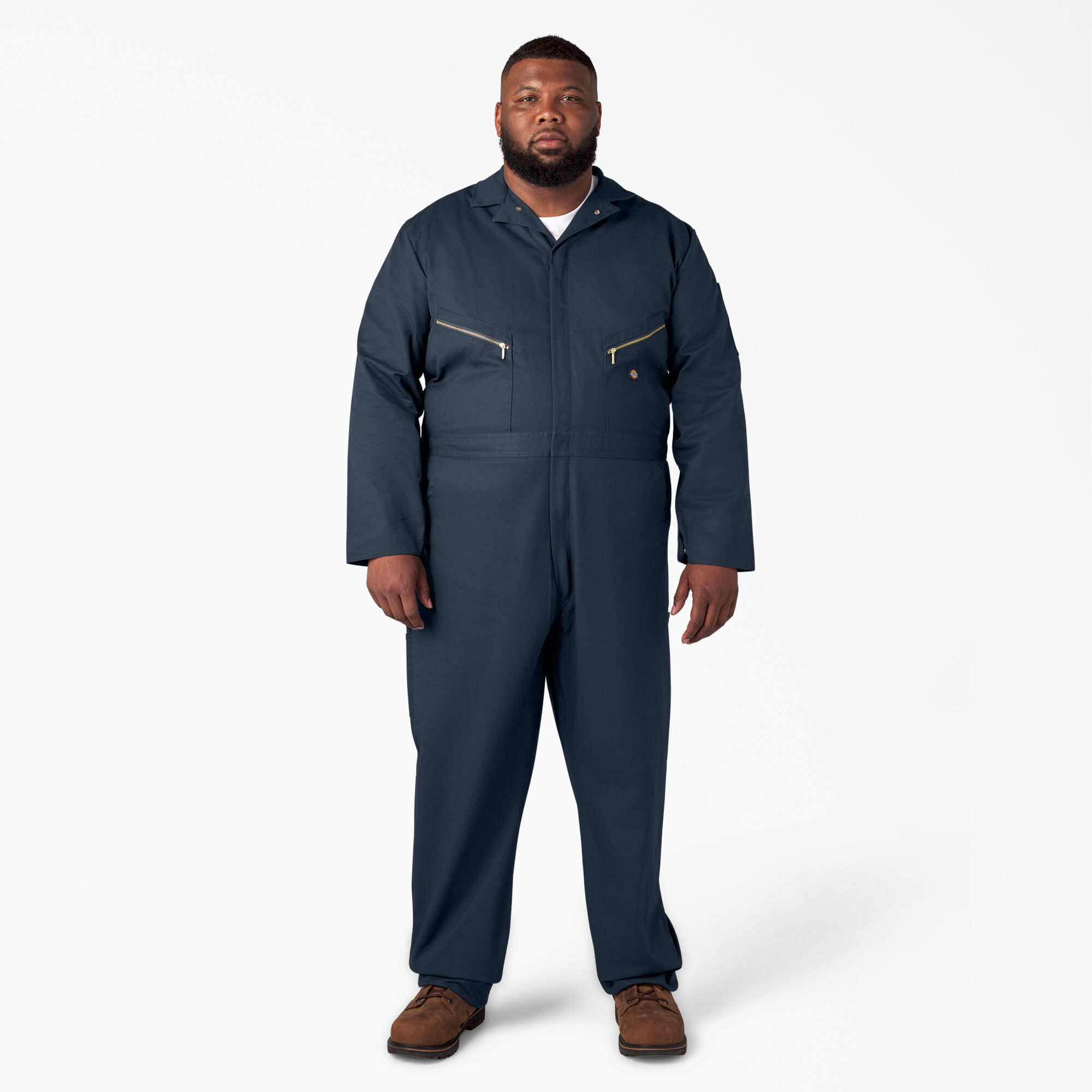 Mens Deluxe Blended Long Sleeve Coveralls Dickies Us