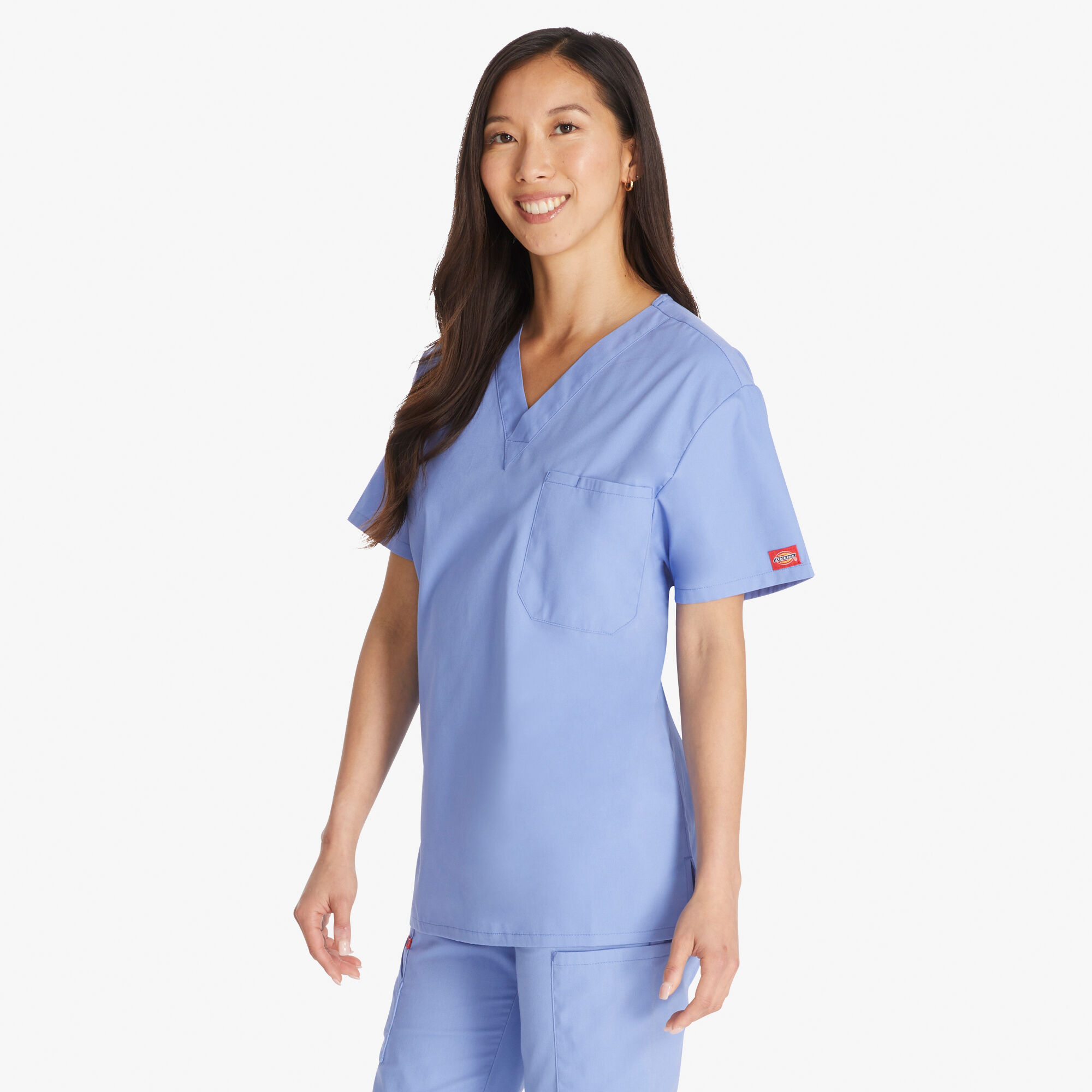 Unisex Eds Signature V Neck Scrub Top Dickies Us
