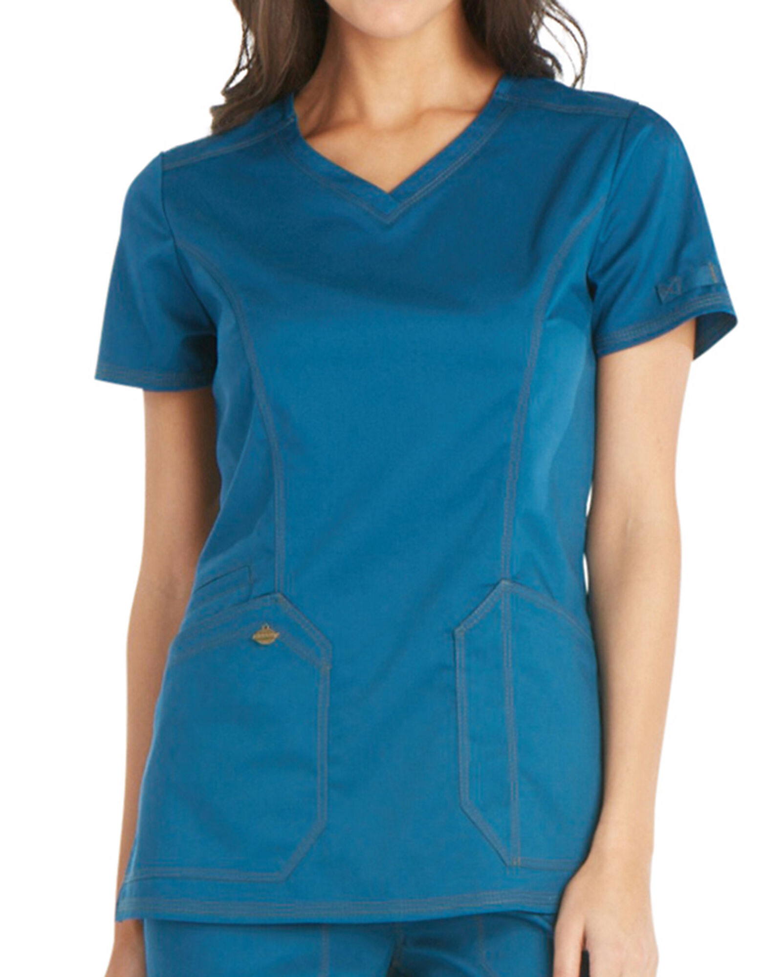 Womens Essence V Neck Scrub Top Dickies Us