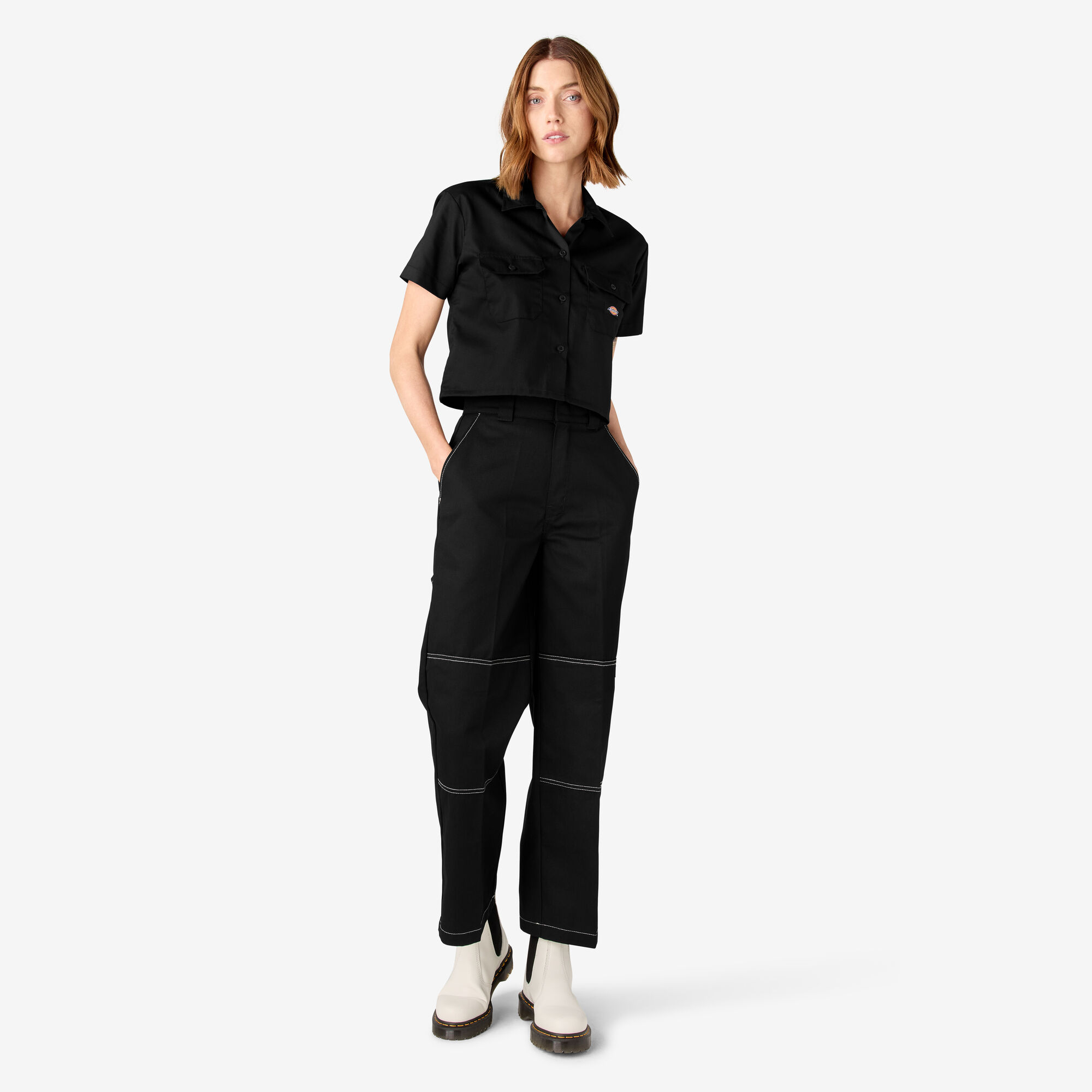 Womens Relaxed Fit Double Knee Pants Dickies Us